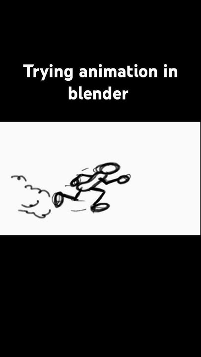 compilation of 2D animation practice in blender | #shorts - YouTube
