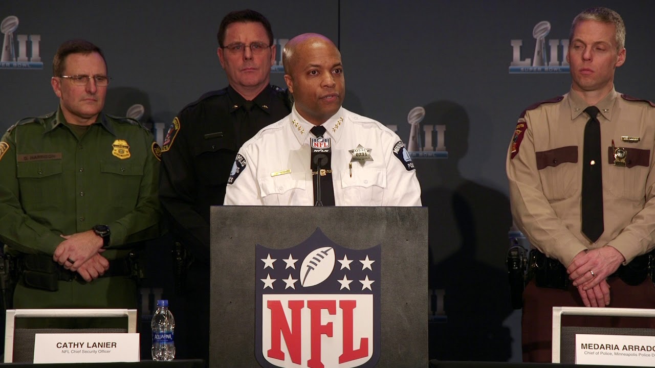 NFL Super Bowl Security Press Conference clips - YouTube