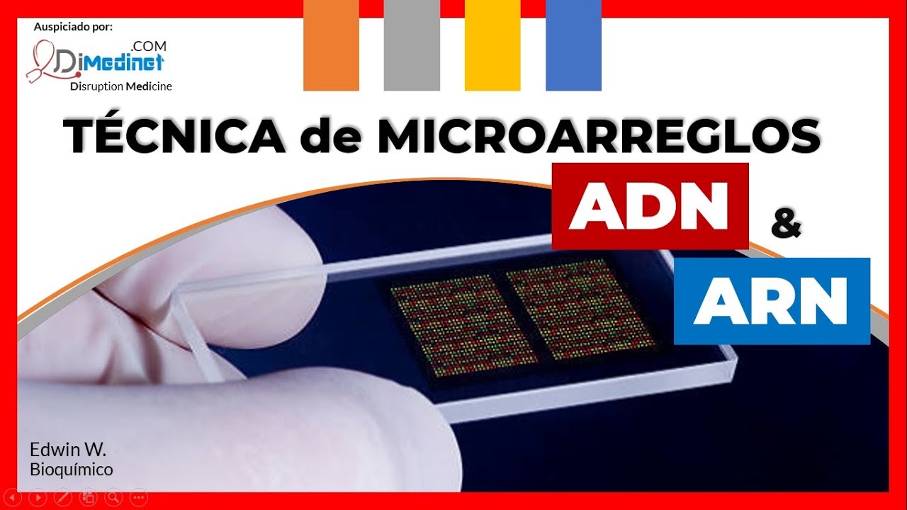 🔴 ¿CÓMO FUNCIONA LOS MICROARRAYS (microarreglos) de ADN Y ARN? 🧬 - YouTube
