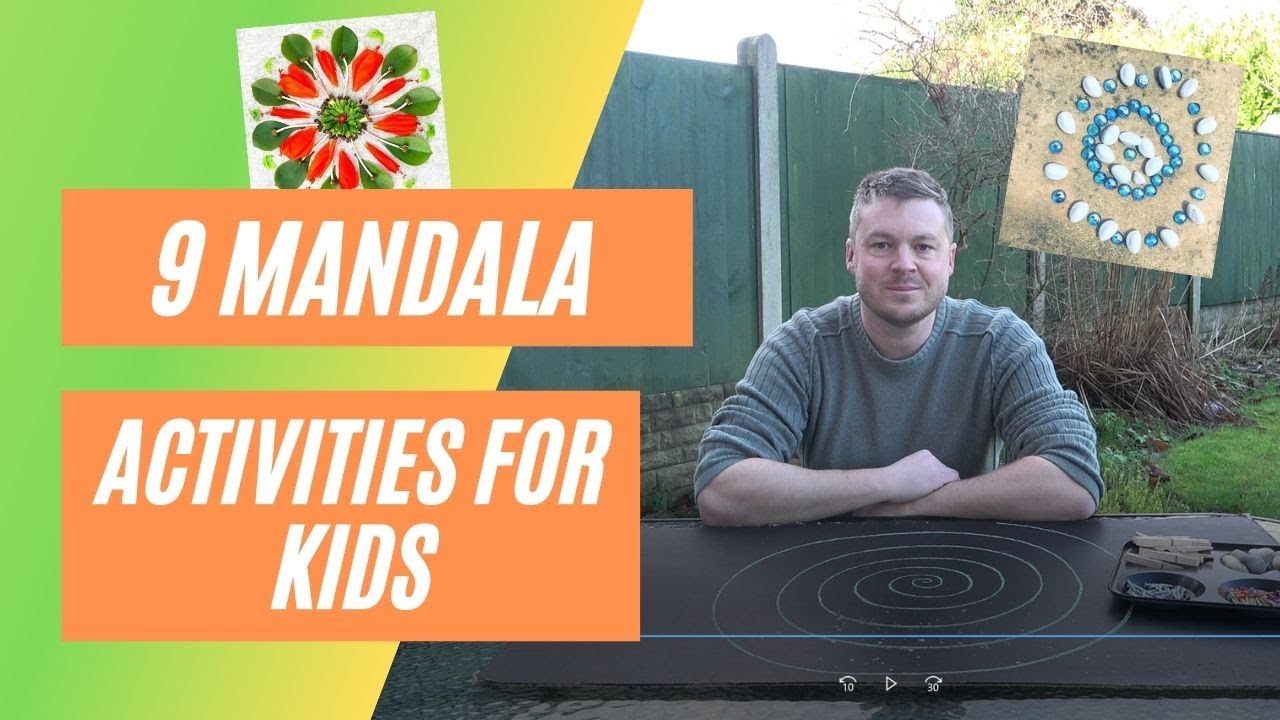Mandalas For Kids - 9 Activities - YouTube