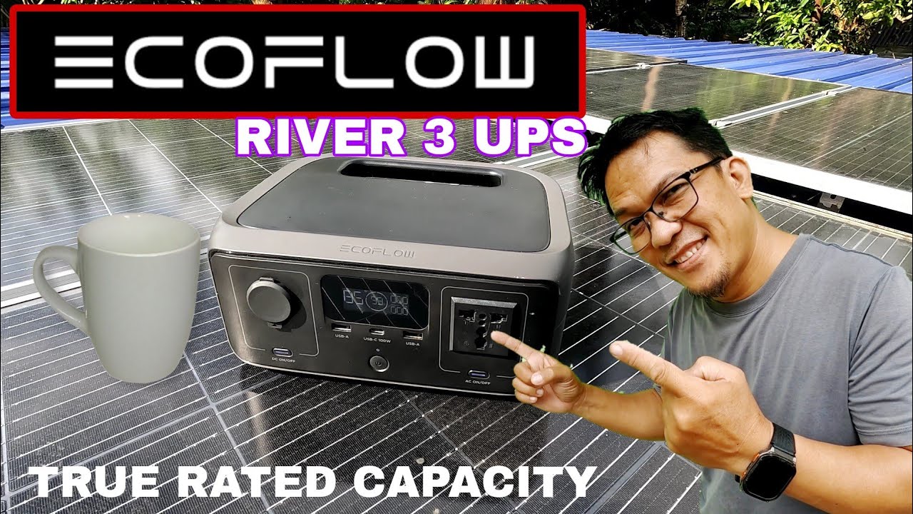 LEVEL-UP YOUR ADVENTURE USING ECOFLOW RIVER 3 UPS GAN TECHNOLOGY - YouTube