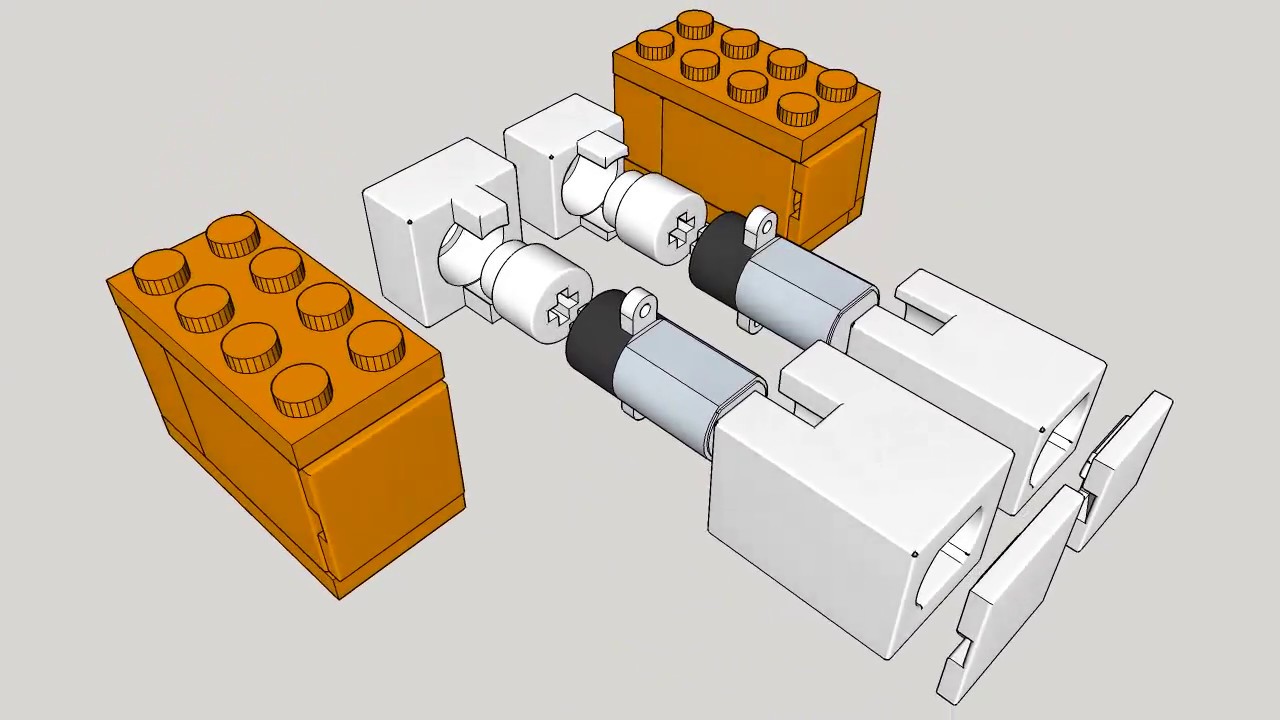 LEGO Micro Motor - YouTube