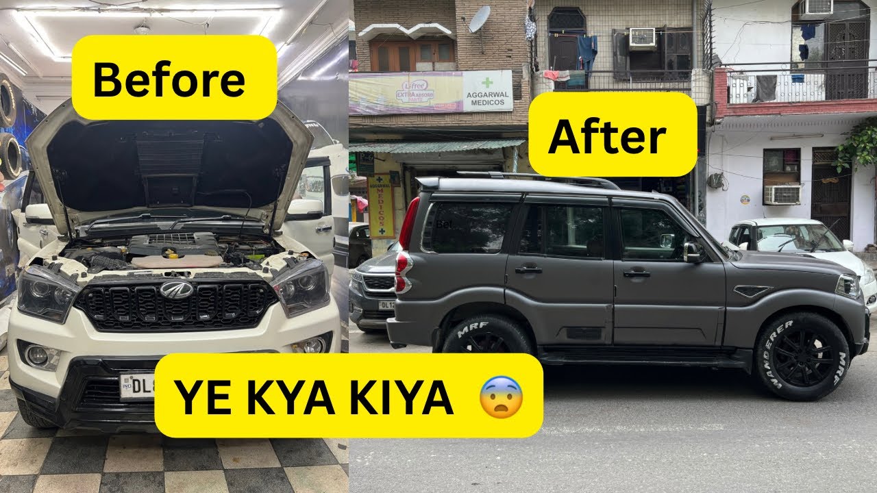 New Mahindra Scorpio Classic Full Body Wrap | ONE IN INDIA | S11 ...