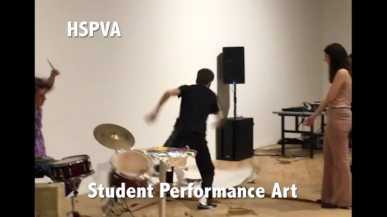 HSPVA Student Performance Art 2017 - YouTube