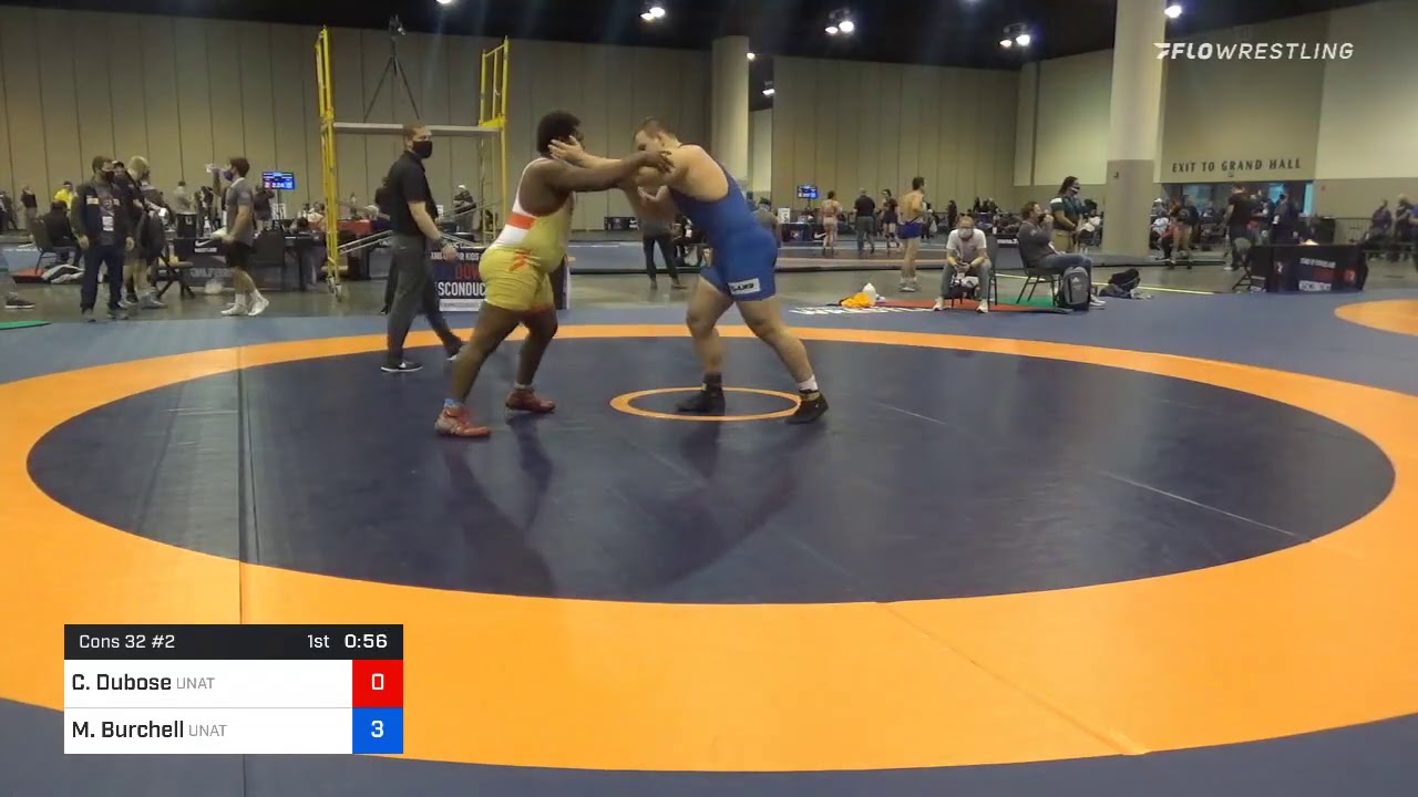 125 Kg Consolation Cameron Dubose Unattached Vs Michael Burchell ...