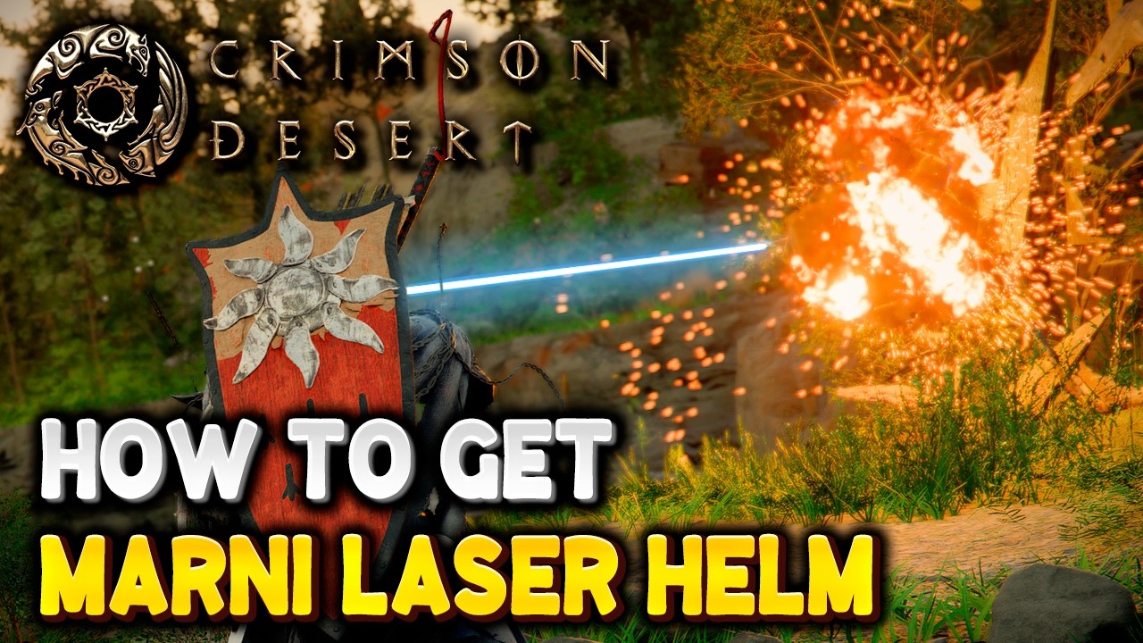 Crimson Desert MARNI LASER HELM Location (Shoot lasers from your eyes ...