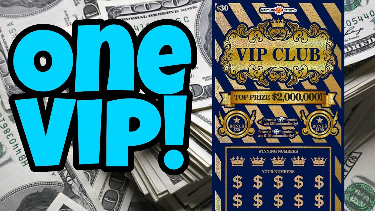 Md Lottery 🔴 Vip Club Scratch Off | $2,000,000 Top Prize - YouTube