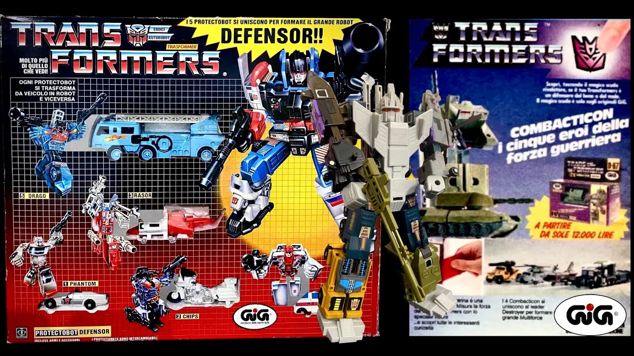 Speciale “Sogni D’infanzia 07” I Grandi Combiners GIG Defensor Bruticus ...