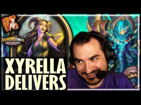 XYRELLA ALWAYS DELIVERS! - Hearthstone Battlegrounds - YouTube