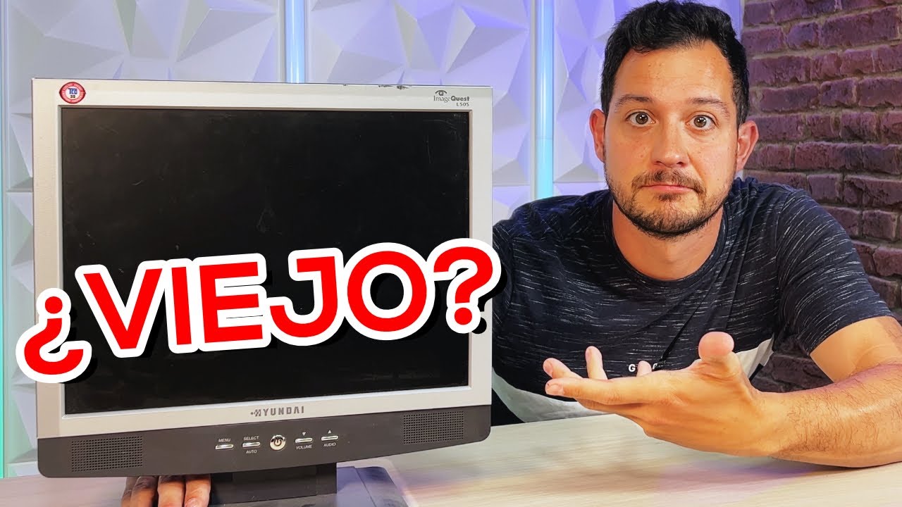 Si tienes UN MONITOR ANTIGUO O ROTO, DEBES activar ESTAS OPCIONES ...