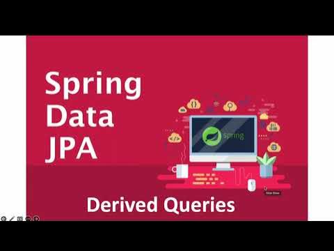 Part 8 Spring Data Derived Queries - YouTube