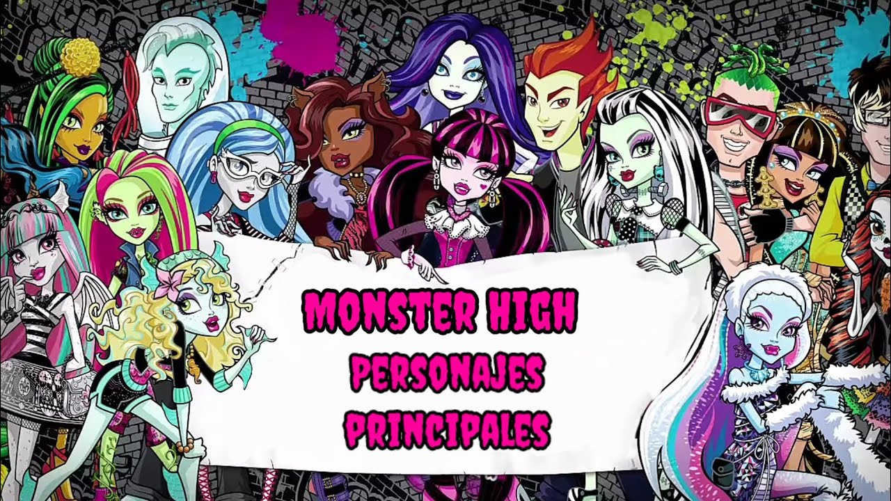 Nombres De Los Personajes Principales De Monster High