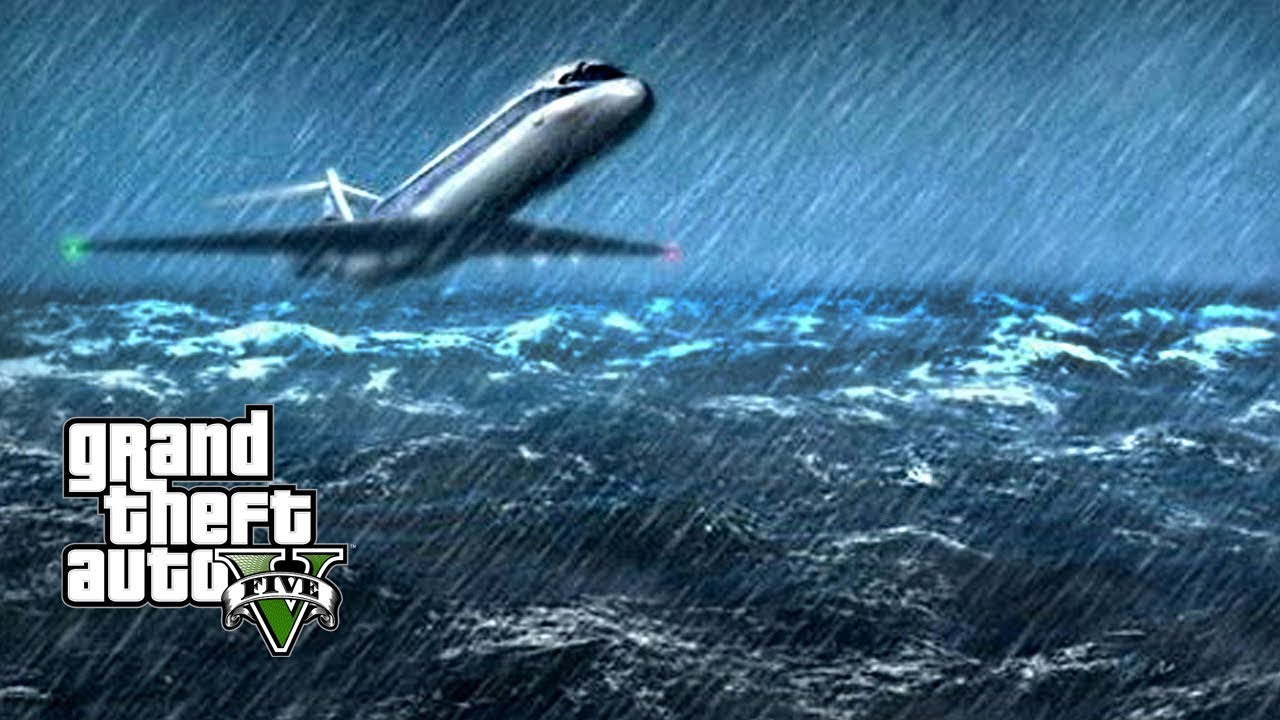 CRASH LANDING IN A TSUNAMI !!! GTA V TSUNAMI MOD END OF LOS SANTOS ...