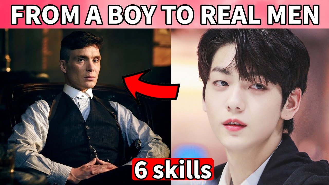 From a boy to Real Man | 6 SKILLS Every Man Needs To Master - YouTube