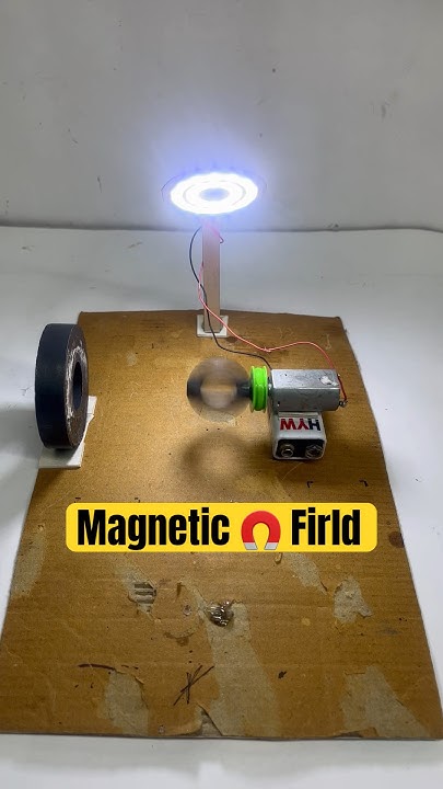 Magnetic 🧲 Field Dc Motor Electricity Generators #tech #dcmotorproject - YouTube