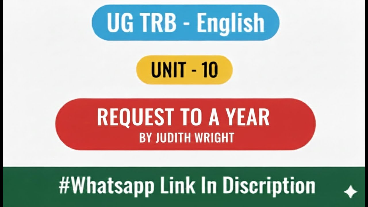 REQUEST TO A YEAR BY JUDITH WRIGHT #requesttoayear #judithwright # ...