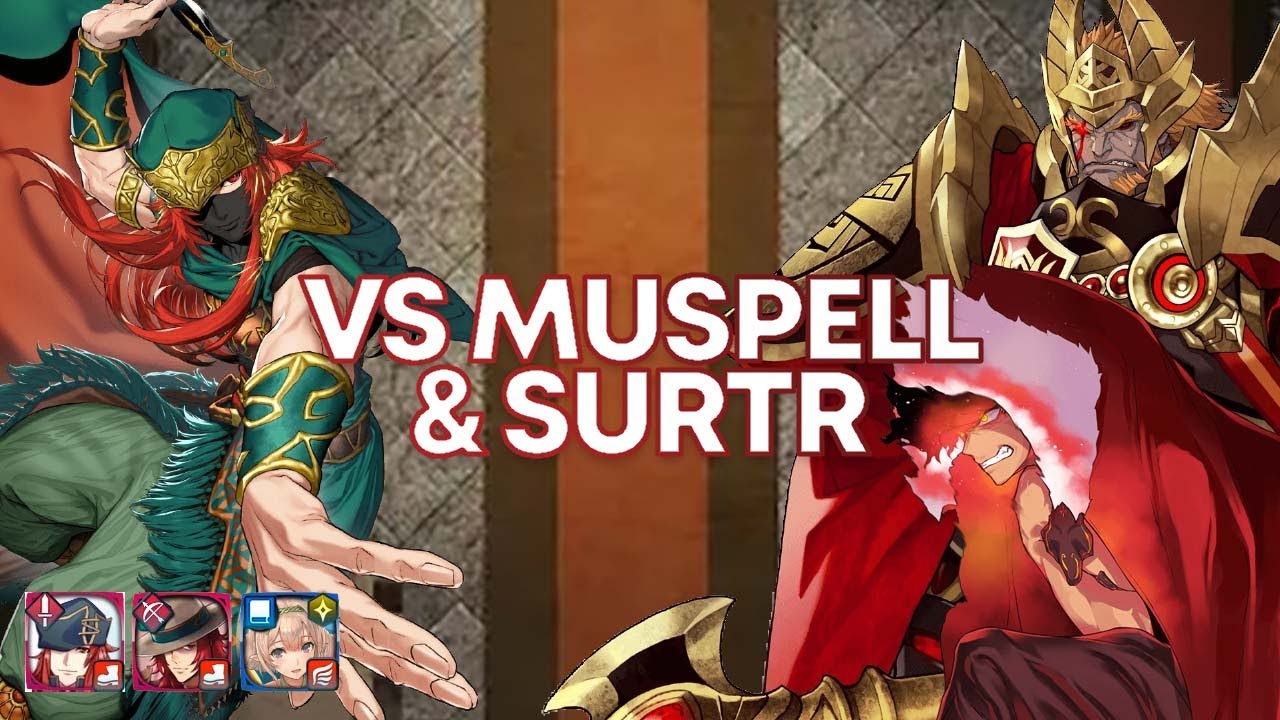 JOSHUA TRIO VS MUSPELL & SURTR BHB! Fire Emblem Heroes - YouTube