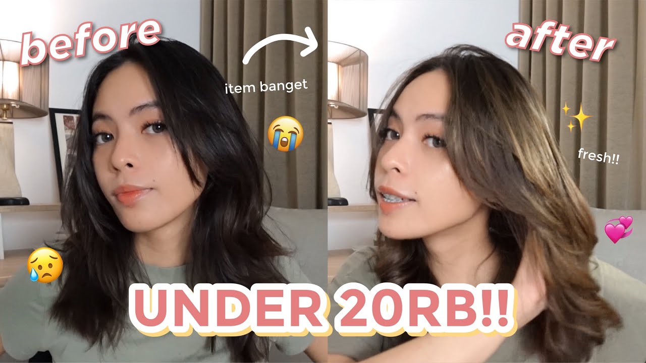 CAT RAMBUT DI RUMAH TERMURAH!! - TUTORIAL & REVIEW LENGKAP NYU HAIR ...