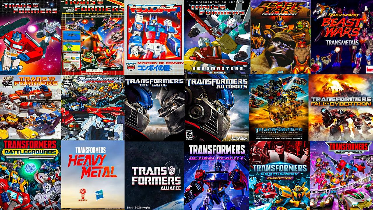 The Evolution of TRANSFORMERS Games (1986-2025) - YouTube