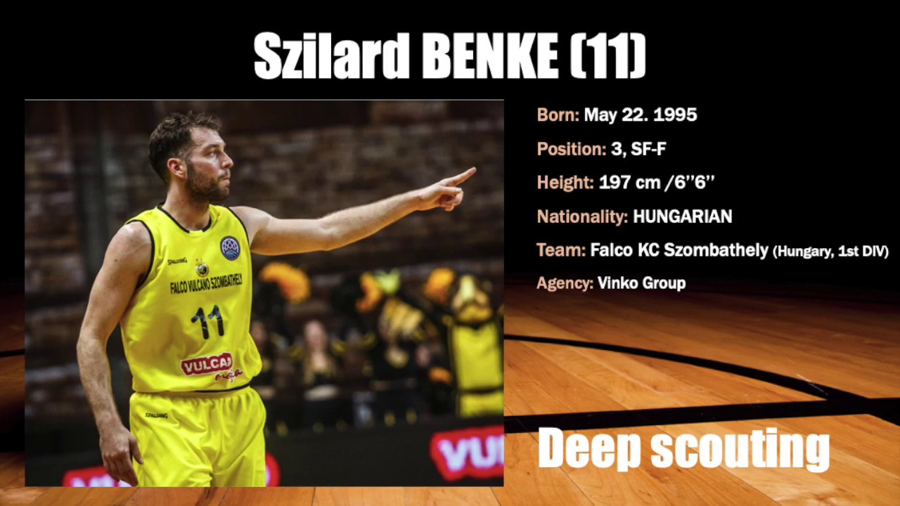 Szilard BENKE (11) deep scouting video, season 2019/2020 - YouTube