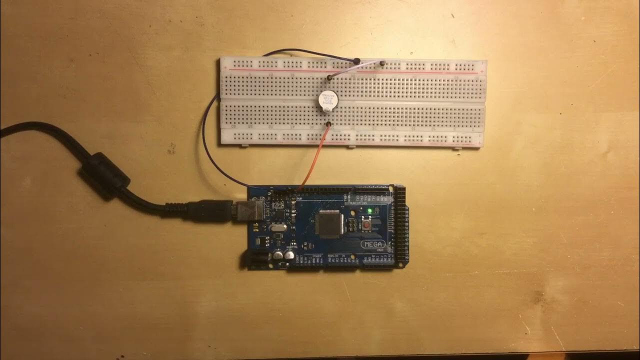Défi Arduino: Alarme simple avec buzzer actif - YouTube