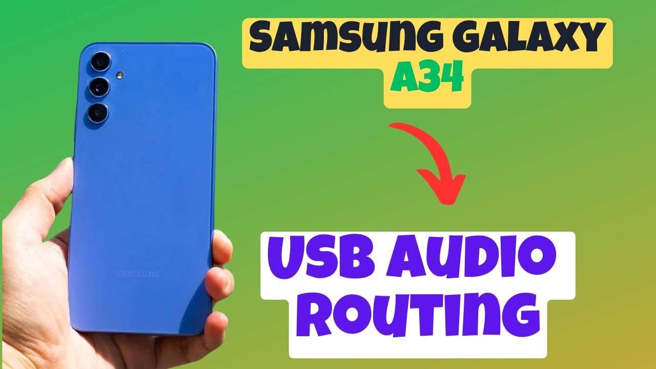 Usb audio routing || How to enable / disable Usb audio routing Samsung ...
