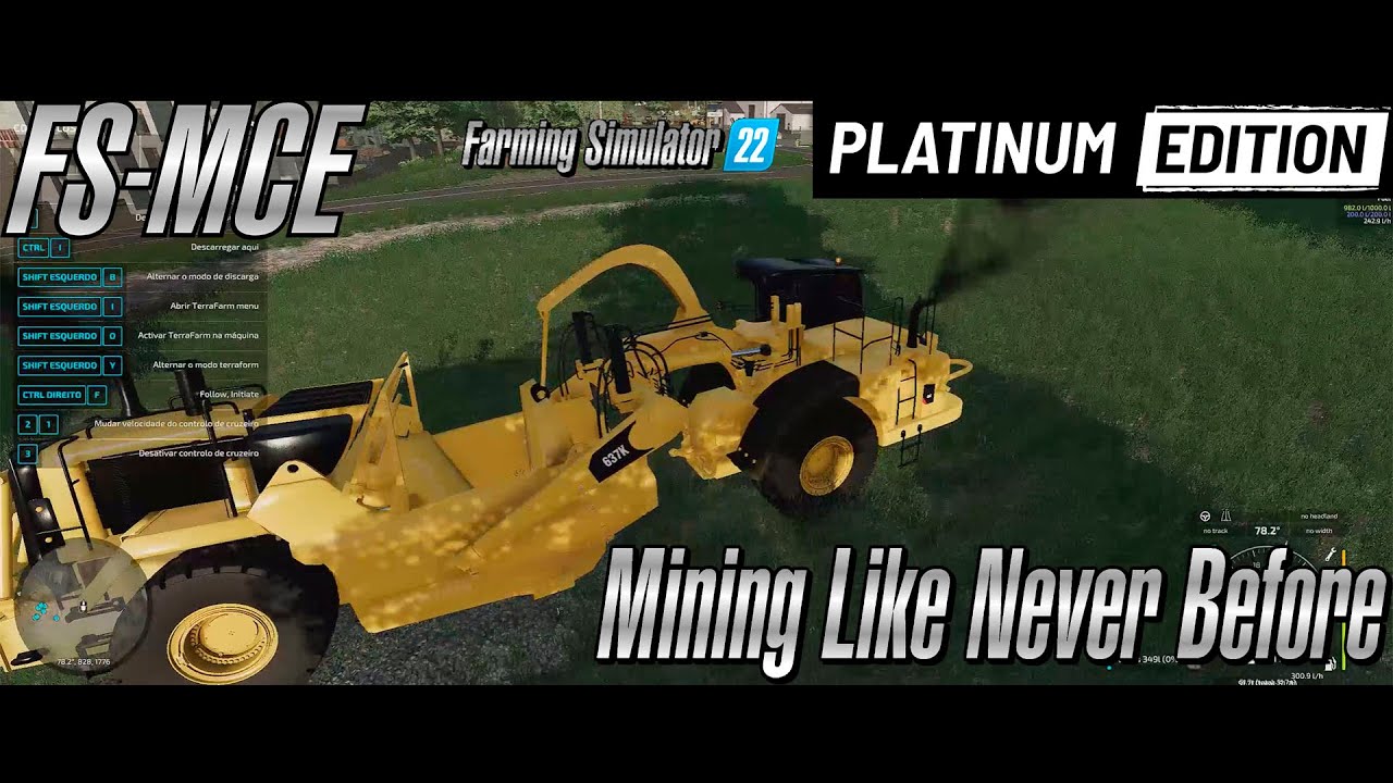 FS-MCE | NEW MOD | FS22 CAT 637K Scraper - YouTube