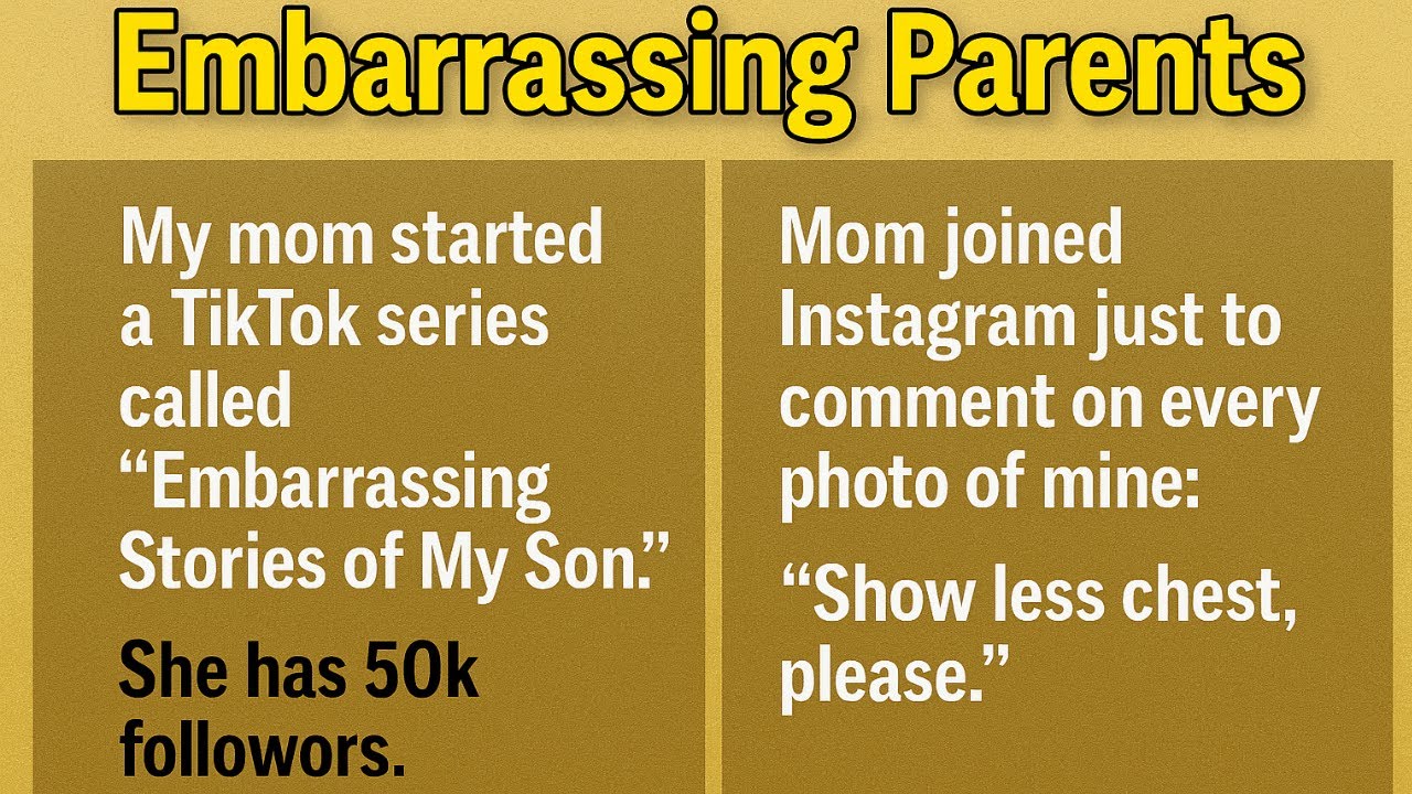 Grown Children Share the Most Embarrassing Things Their Parents Ever ...