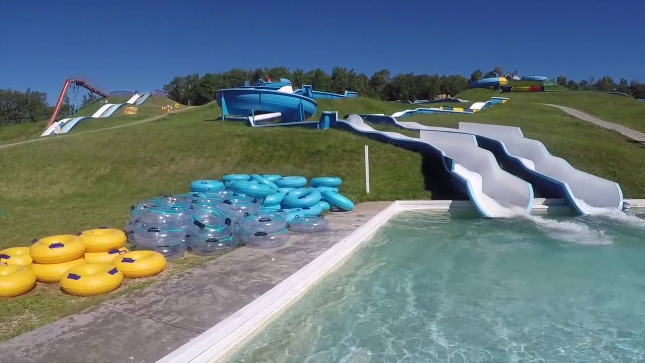 Kenosee Superslides Summer Fun, Is it Safe? Covid19 Free Fun? - YouTube