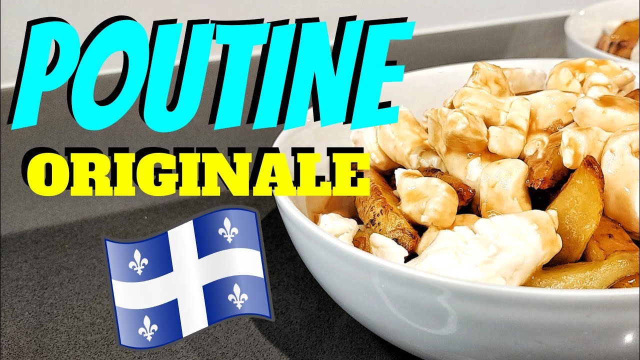 Poutine maison, l'original - YouTube