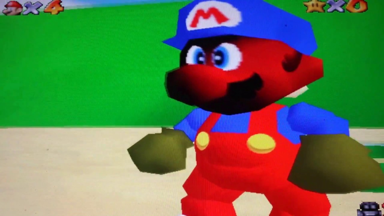 SM64 Cheat Code full reversed mario color code (skin/hair/shoes/gloves ...