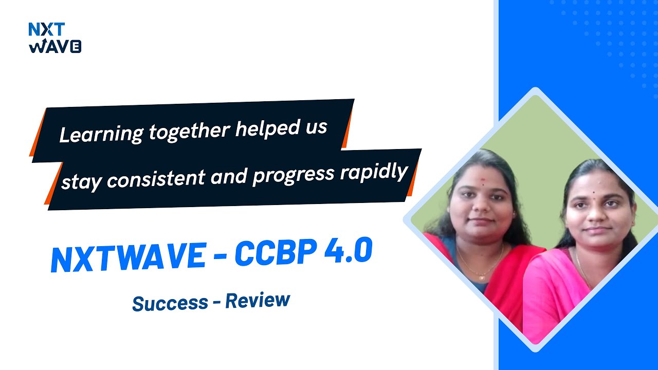 🎓 Twin Sisters' Inspiring Journey to Career Success with NxtWave ...