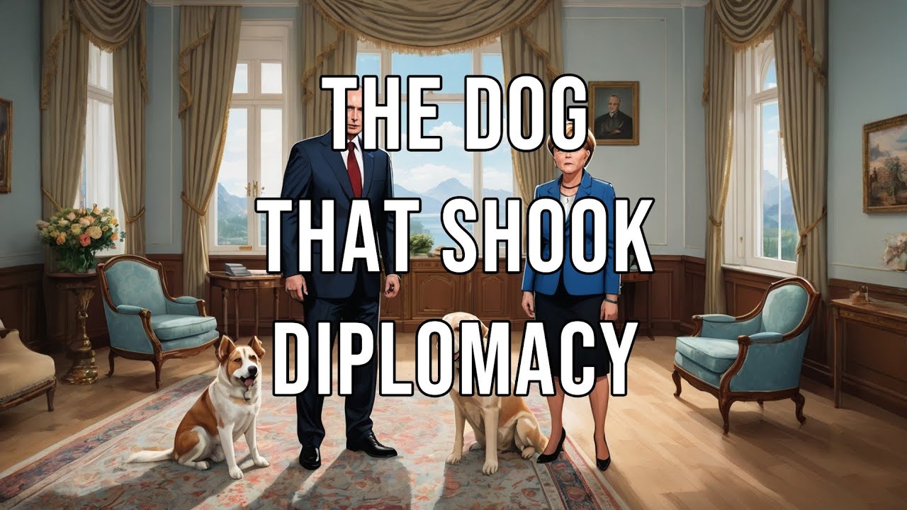 The Dog That Shook Diplomacy vladimir putine & Angela Merkel's - YouTube
