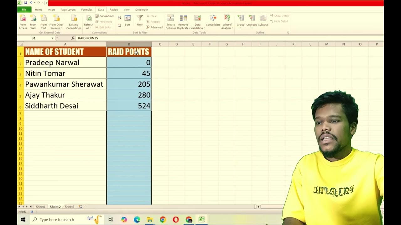 How to use auto short macro in MS excel || Microsoft Excel || #excel #sanjay_baskey - YouTube