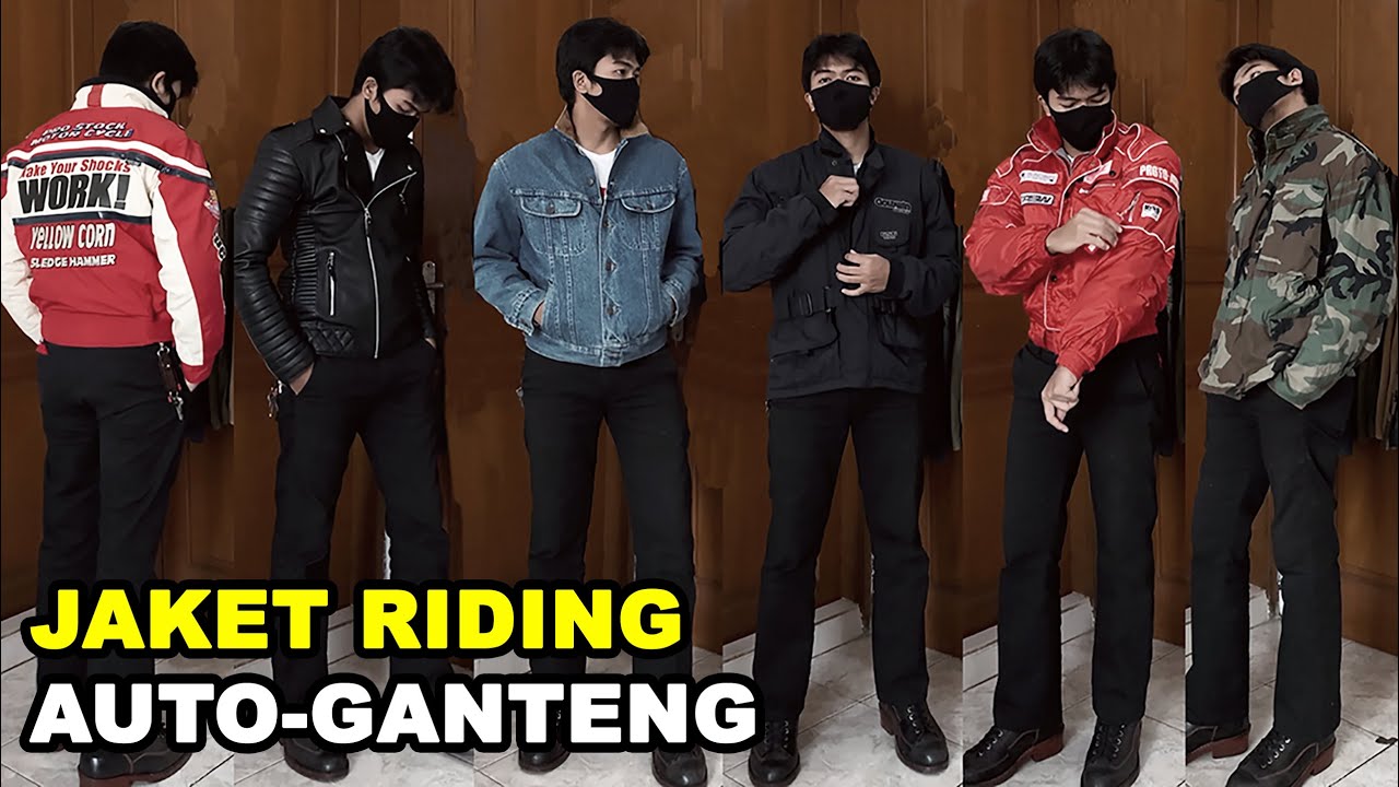 Style klasik anak motor, outerware-nya vintage semua! - YouTube