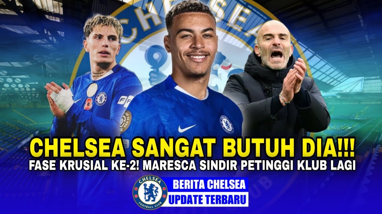 BREAKING🚨Chelsea butuh Morgan Rogers Fase krusial Januari bikin MARESCA ...
