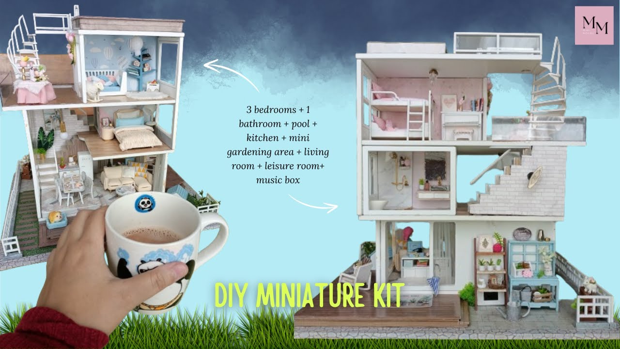 Satisfying Miniature Kit Assembly : "So Well" (This kit took me 2 years ...