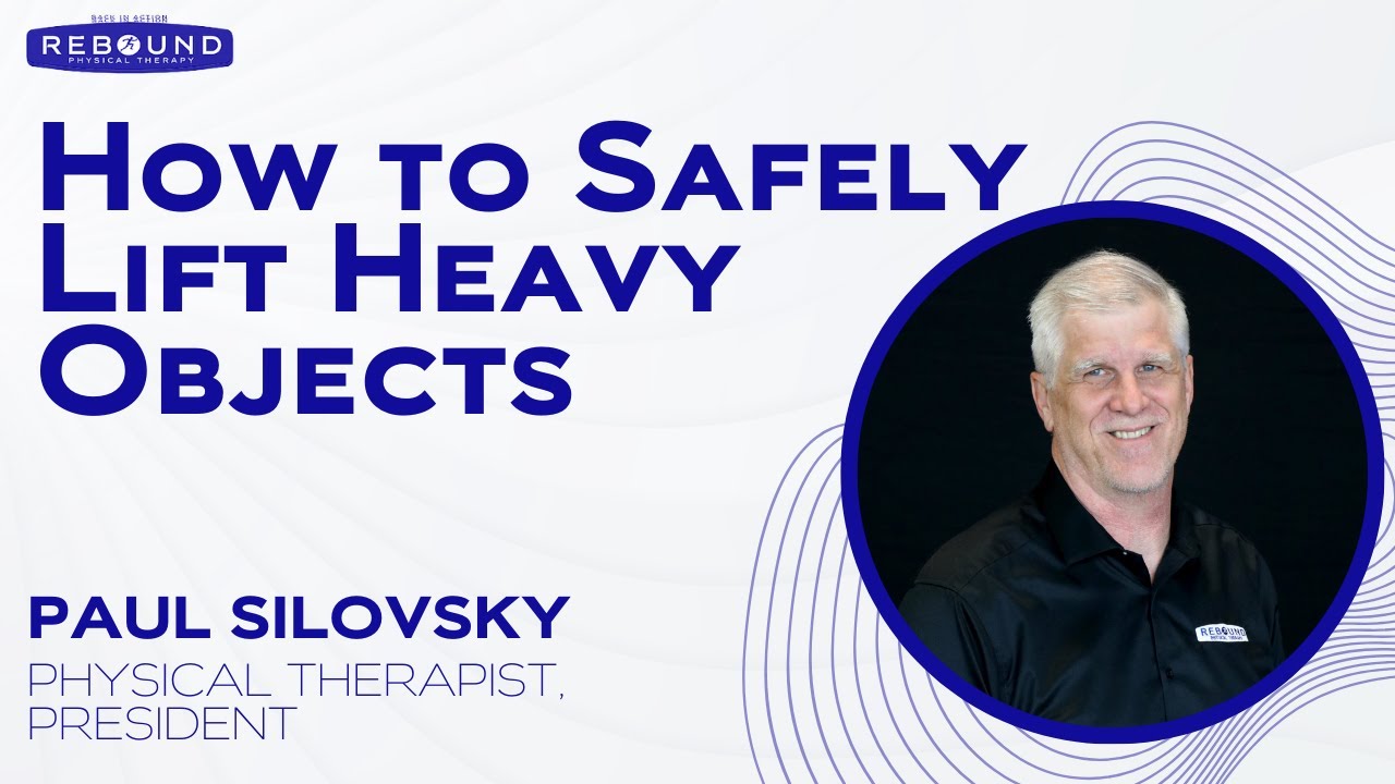 How to Safely Lift Heavy Objects - YouTube