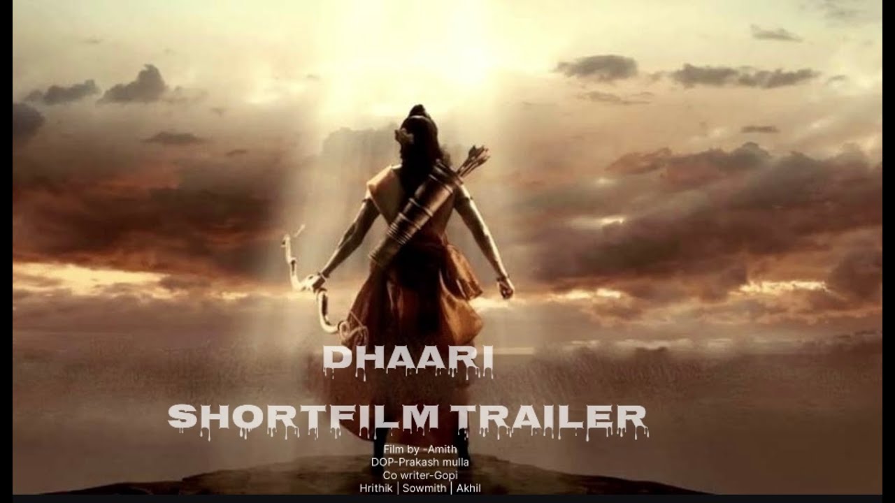 DHAARI Shortfilm Trailer (Telugu)-Sowmith,Akhil,Hrithik | Amith ...