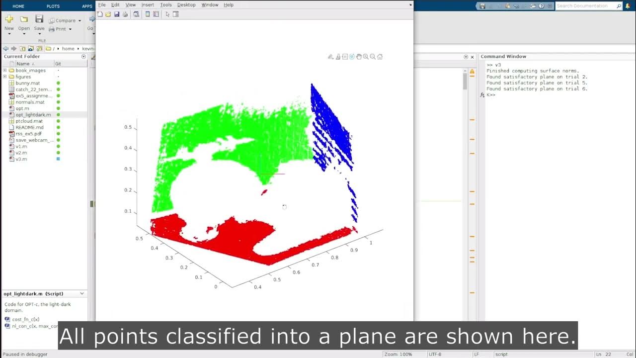 Identifying Macroscopic Geometric Features in a 3D-DepthCloud with ...