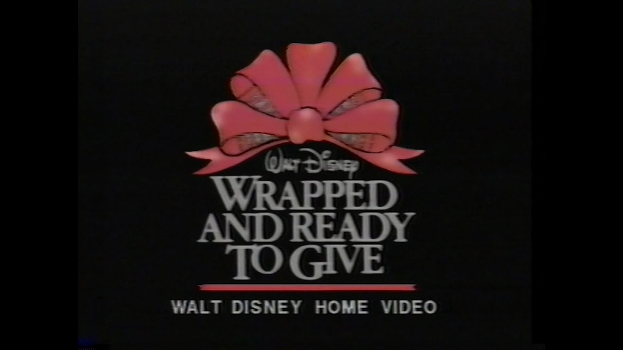 Walt Disney - Wrapped and Ready to Give Christmas promo tape FULL ...
