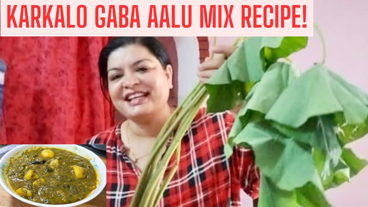Karkalo Gaba Aalu Ko Mix Tarkari Recipe Vlog! - YouTube