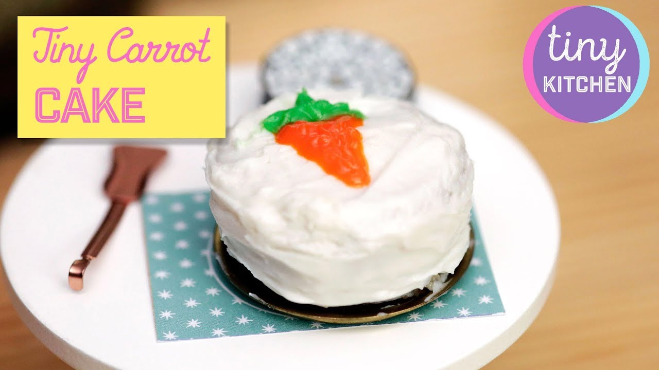 Tiny Carrot Cake | Tiny Kitchen - YouTube