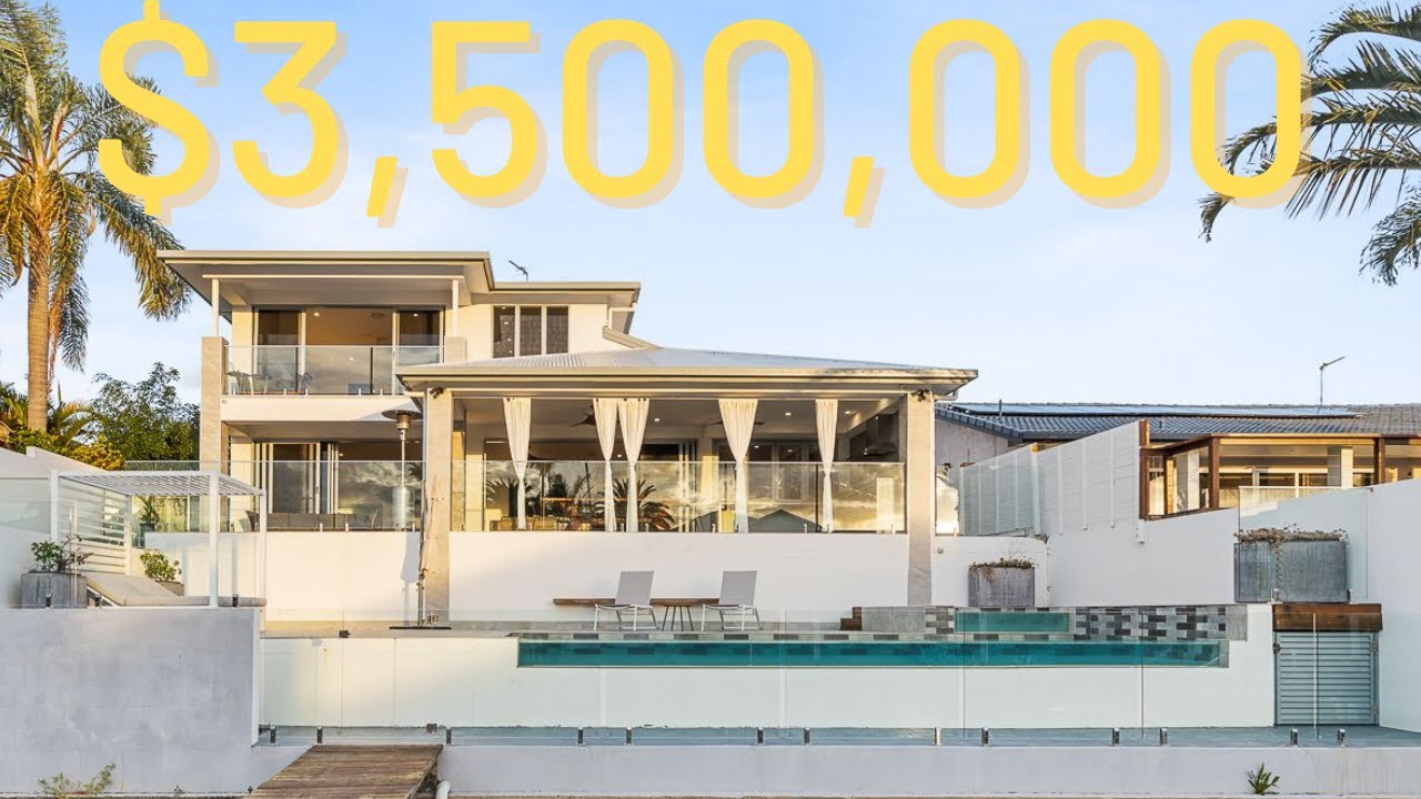 Walk-through A Stunning $3,500,000 Luxury home on the Gold Coast ...