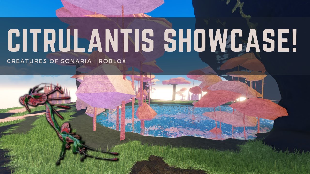Citrulantus Showcase [Creatures of Sonaria | Roblox] - YouTube