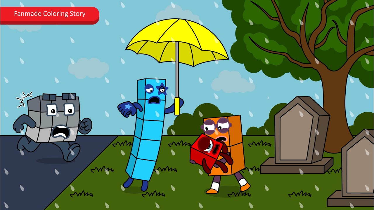 Numberblocks 2 Finding Numberblocks 1 In The Grave Alone | Numberblocks ...