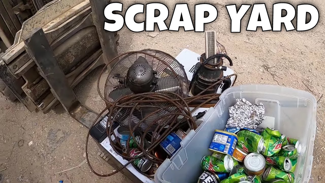 Scrap Yard Cash "My New Scrap Metal Assistant Mr. Hornet" - YouTube