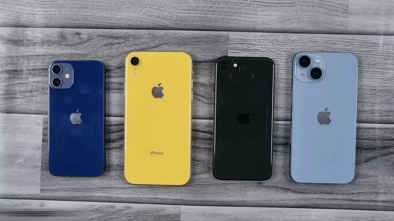 iPhone 12 Mini Vs iPhone Xr Vs iPhone Se 2 Vs iPhone 14 | SPEED TEST ...