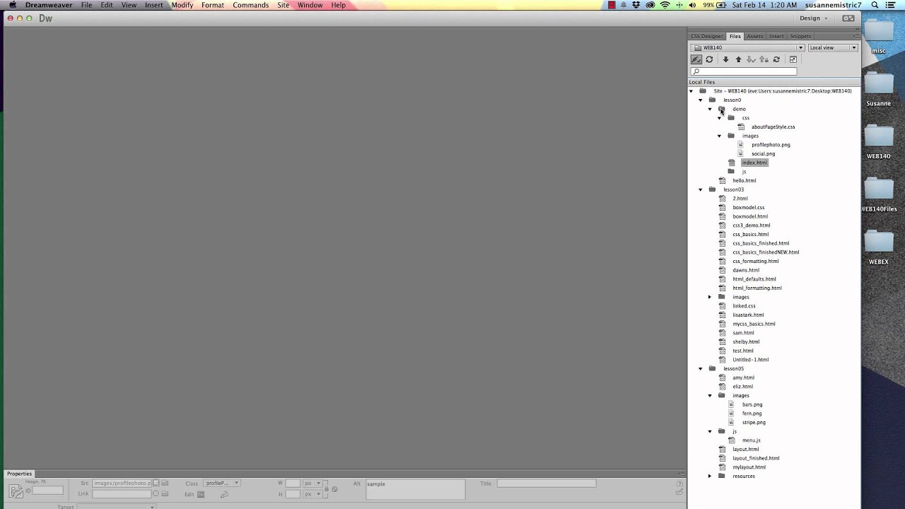 Dreamweaver File Management - File Paths - YouTube