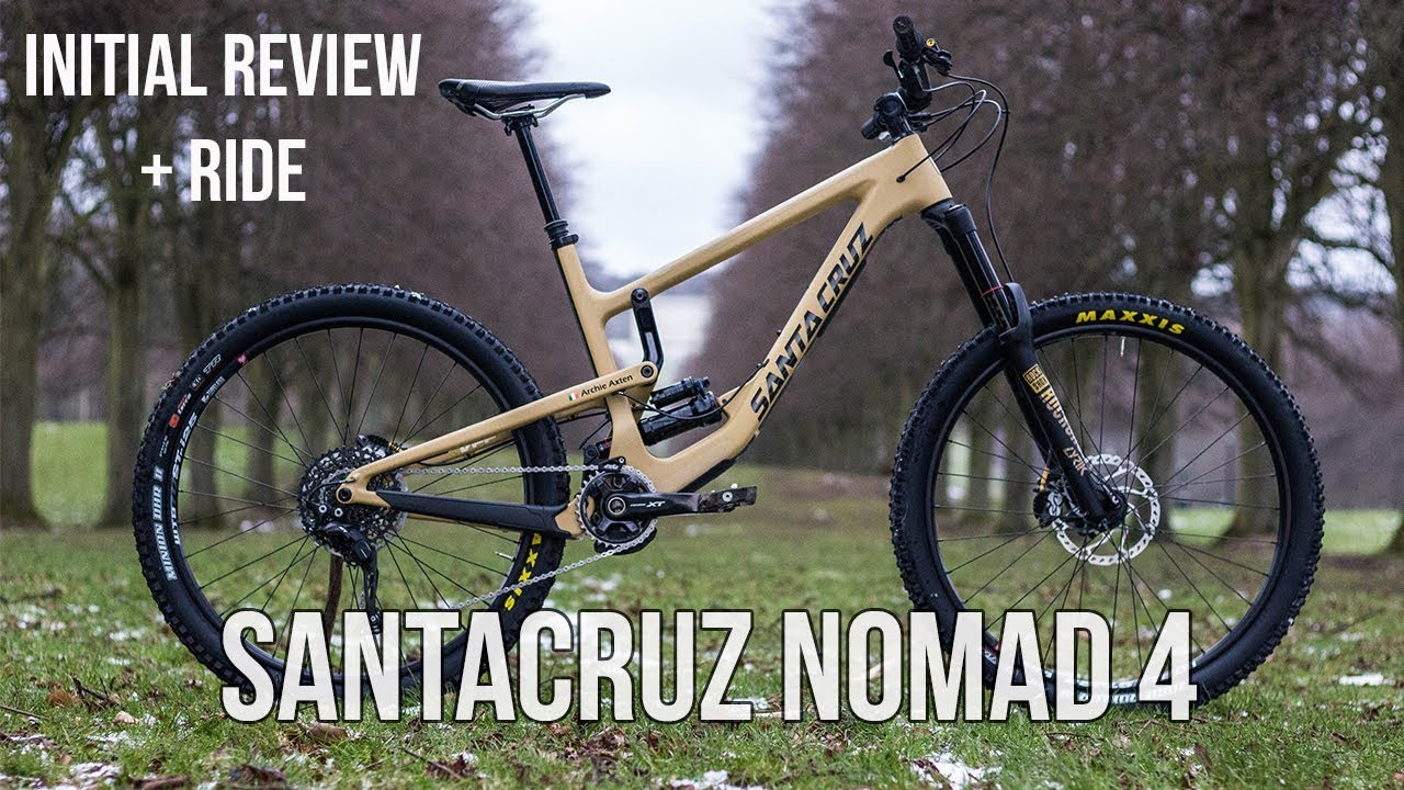 Santa Cruz Nomad 4 Initial Review | Setup | Rostrevor MTB - YouTube